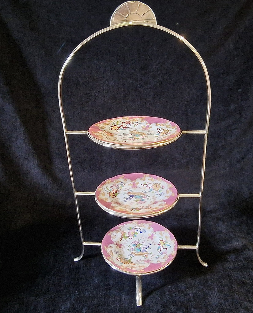 Art Deco 3 Tier Cake Stand | Bagham Barn Antiques