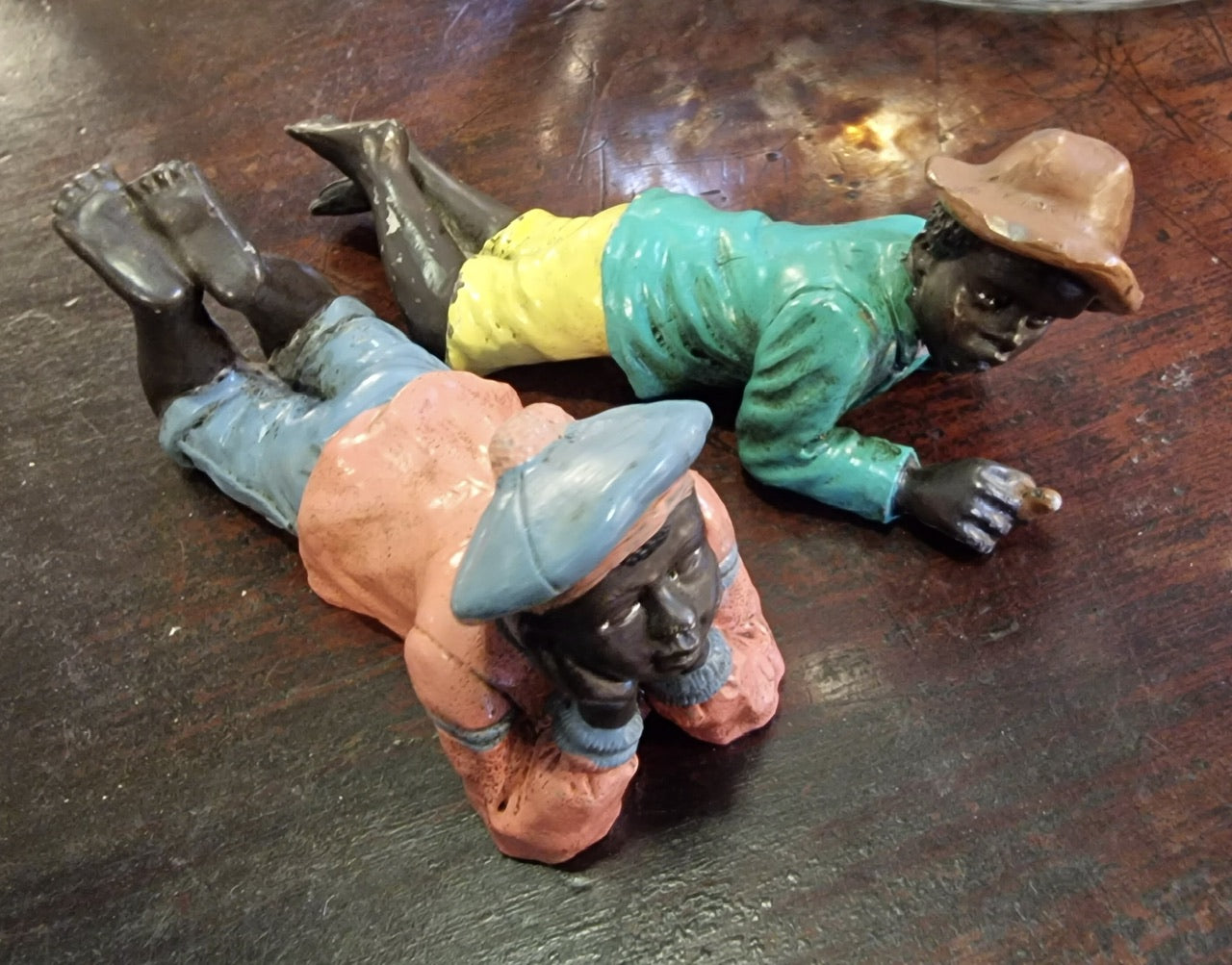 Chalkware Figures C1920/1930 – Bagham Barn Antiques